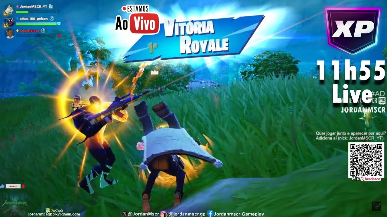 Fortnite — (C6T2) | Live 11🚐💰⚾Trocação -Farm Exp - YouTube
