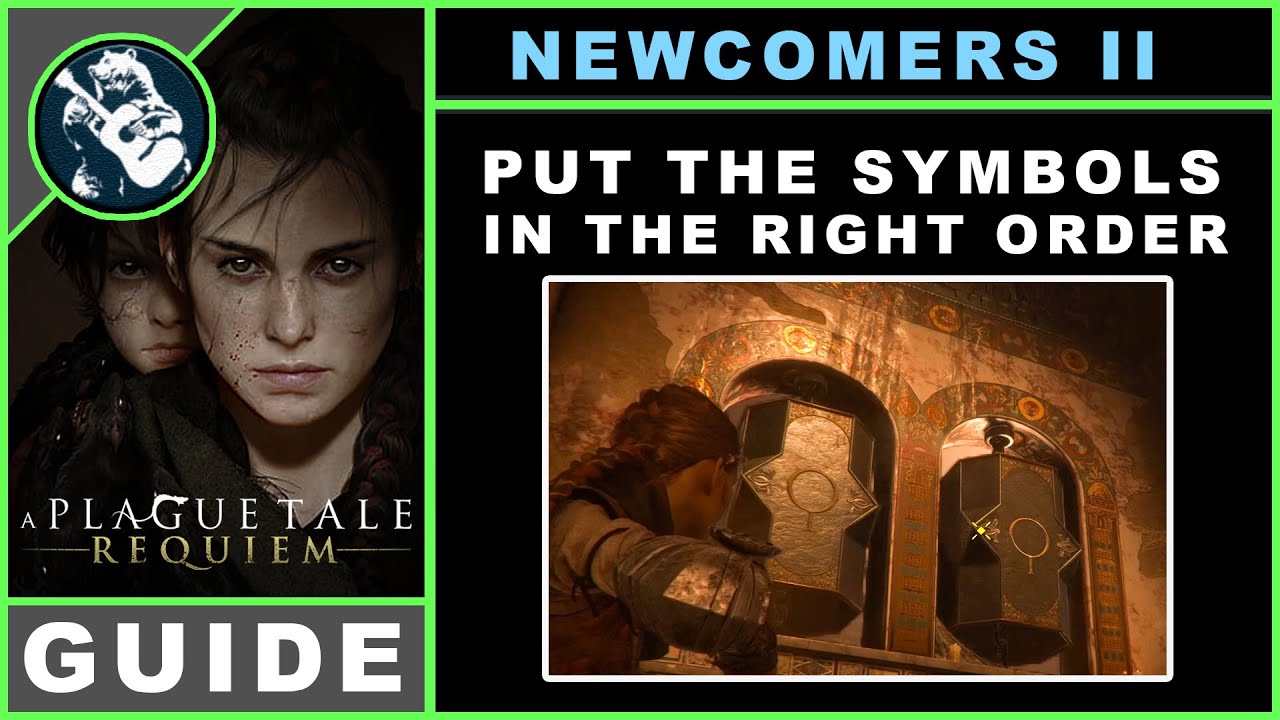 Put the Symbols in the Right Order | A Plague Tale Requiem Newcomers Quest Guide - YouTube