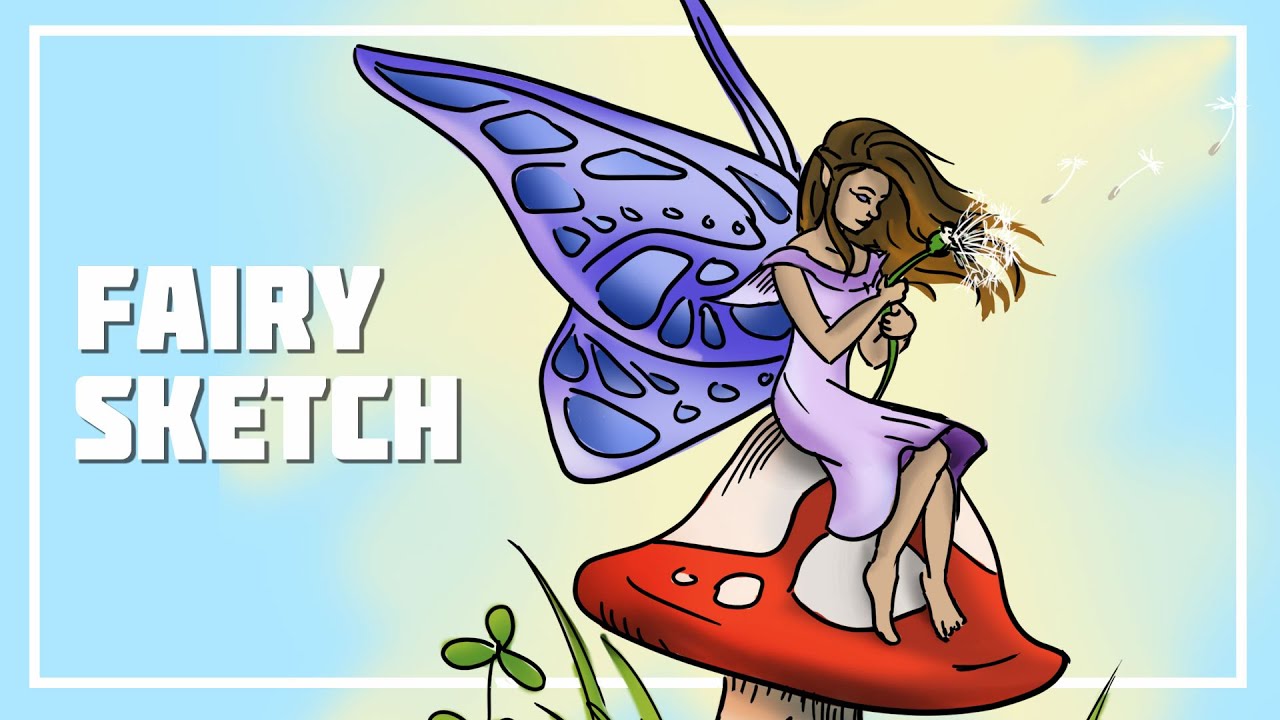 Fairy Concept Art | Digital Painting - YouTube