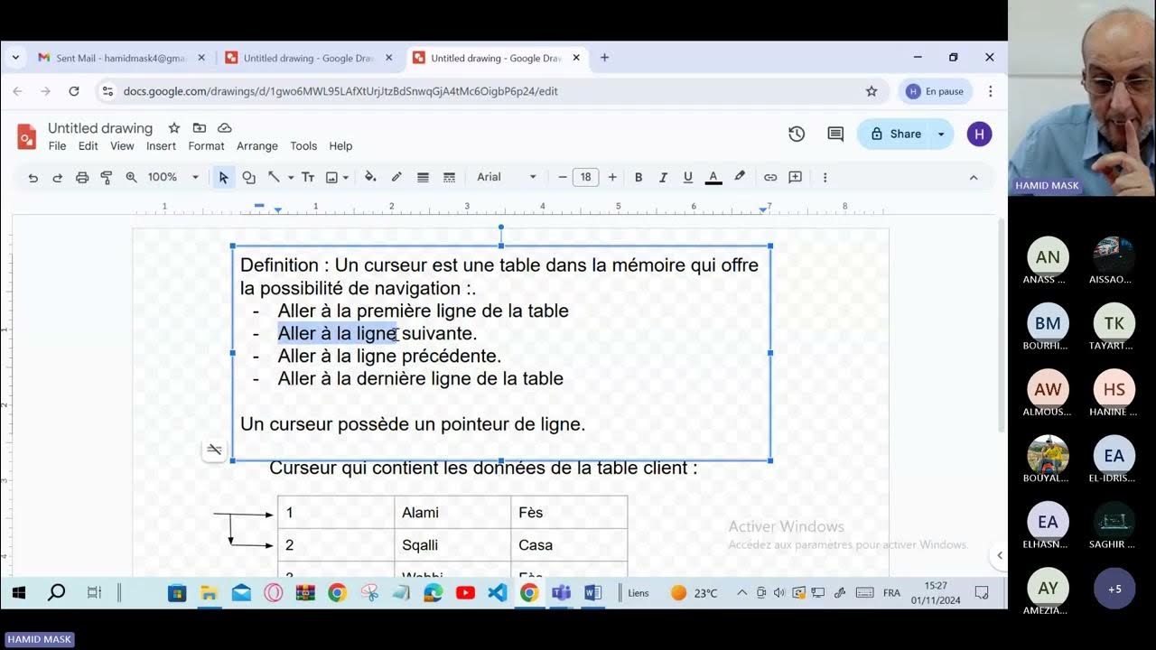 MySQL - Part33 - Les curseurs (cours et un exercice) - YouTube