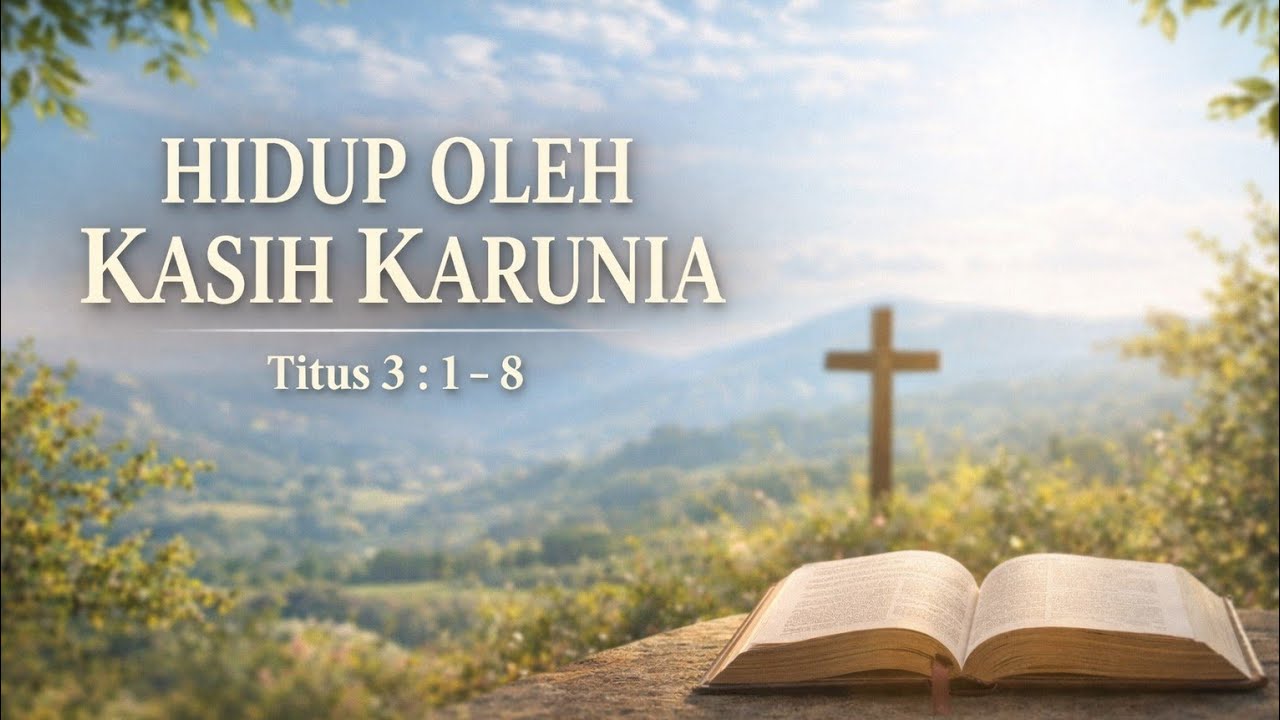 Hidup oleh Kasih Karunia | Pembacaan Alkitab Siang | Titus 3:1–8 - YouTube