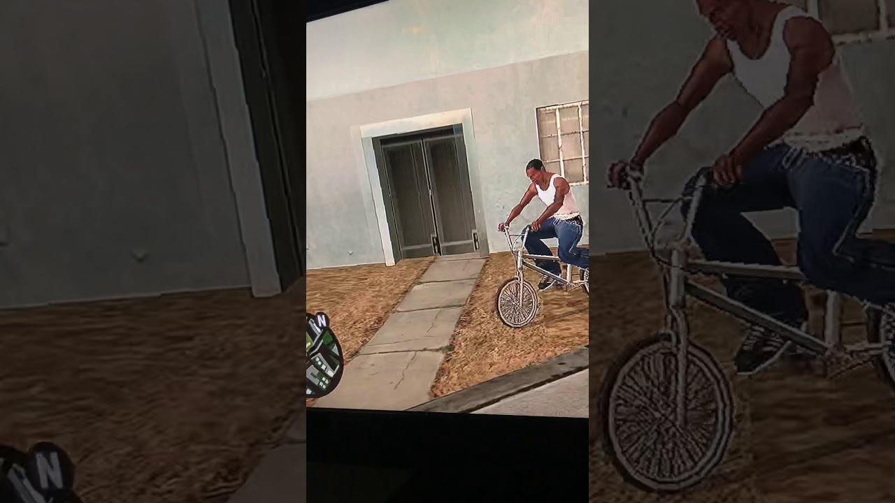 GTA SA Ryder gets stuck on the 1st mission - YouTube