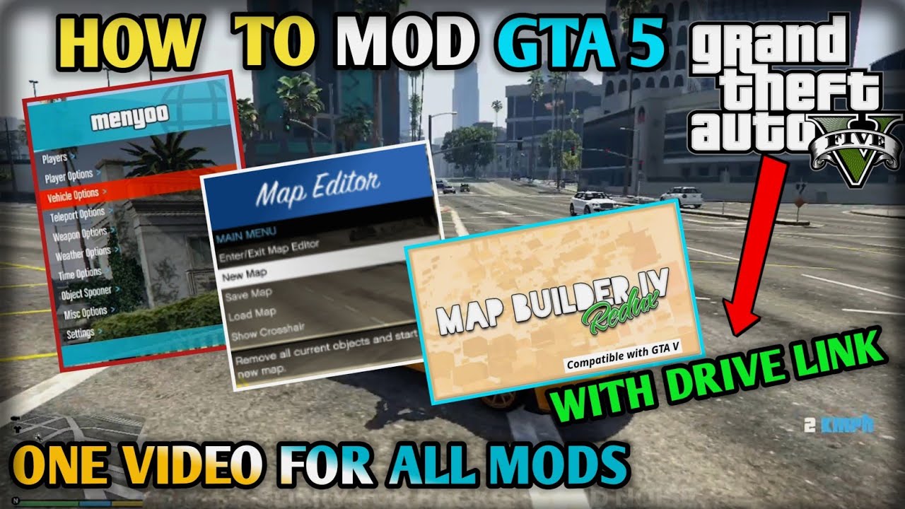 HOW TO INSTALL MENYO MOD IN GTA 5 || how to mod gta 5 step by step in ...