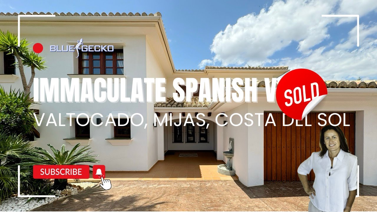 Immaculate 4 Bedroom Villa for Sale, Valtocado Mijas - YouTube