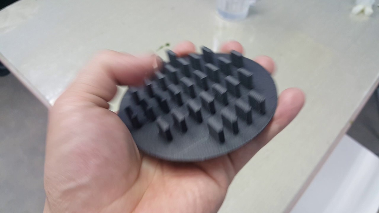 PDMS MOLD 3D 프린팅 - YouTube