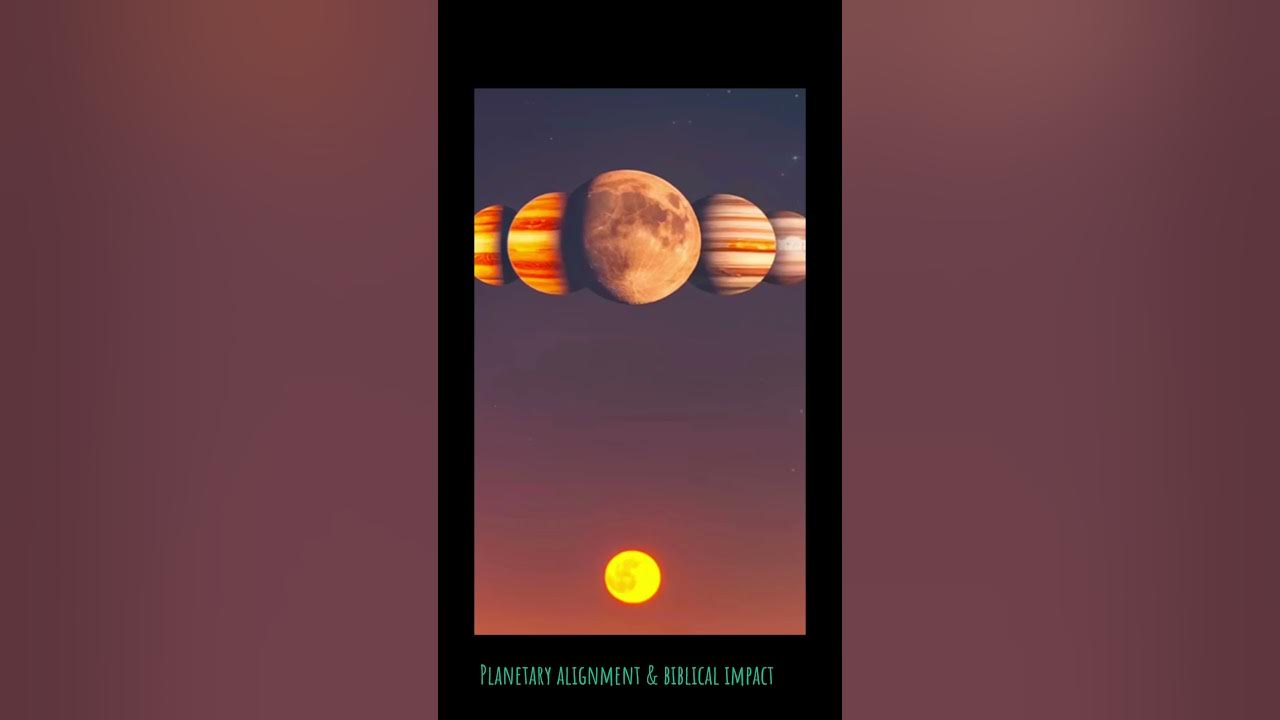 Planetary alignment & biblical impact - YouTube