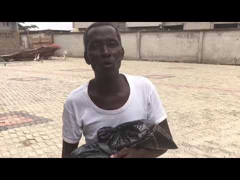 A beneficiary praying for Prophet Israel Oladele Ogundipe - YouTube
