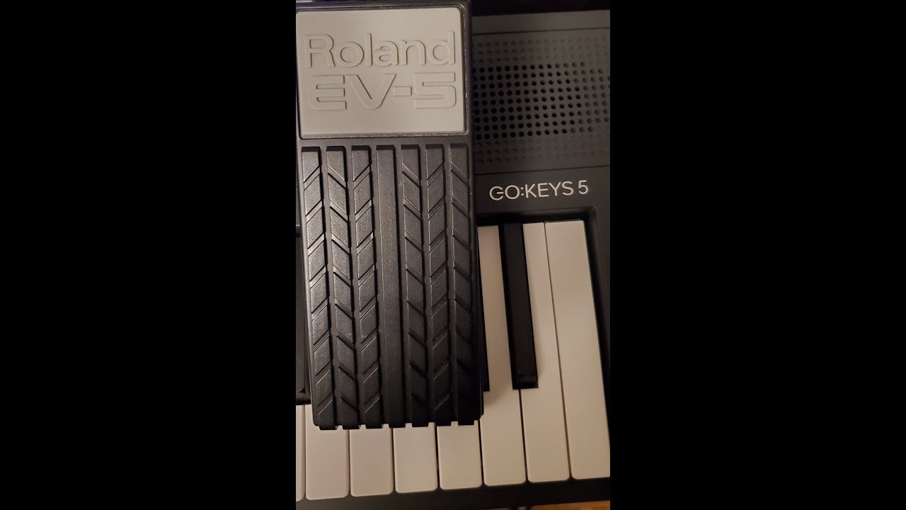 Roland Go Keys 5 for Reggae - EV5 expression pedal modulation - YouTube