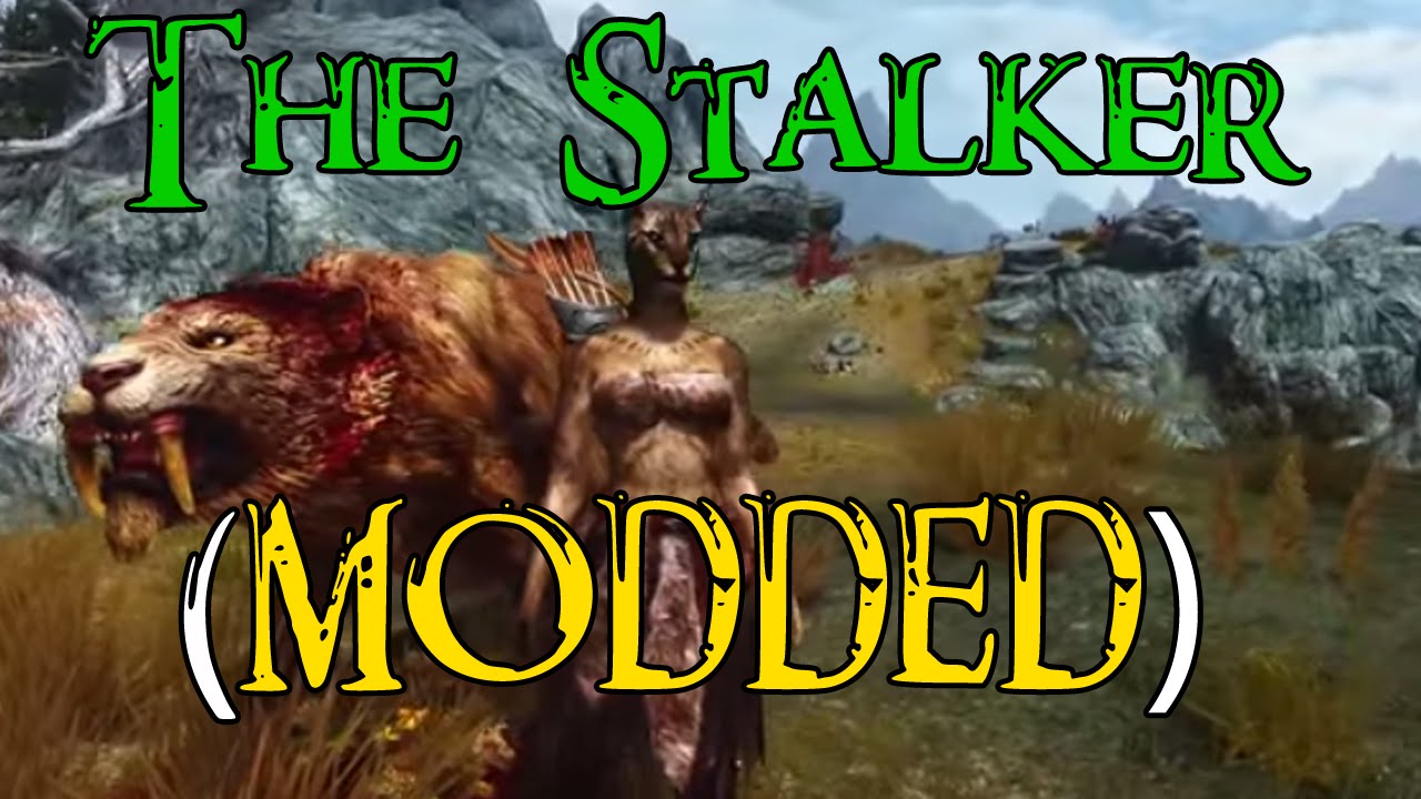 Skyrim Builds - The Stalker (Modified) - YouTube