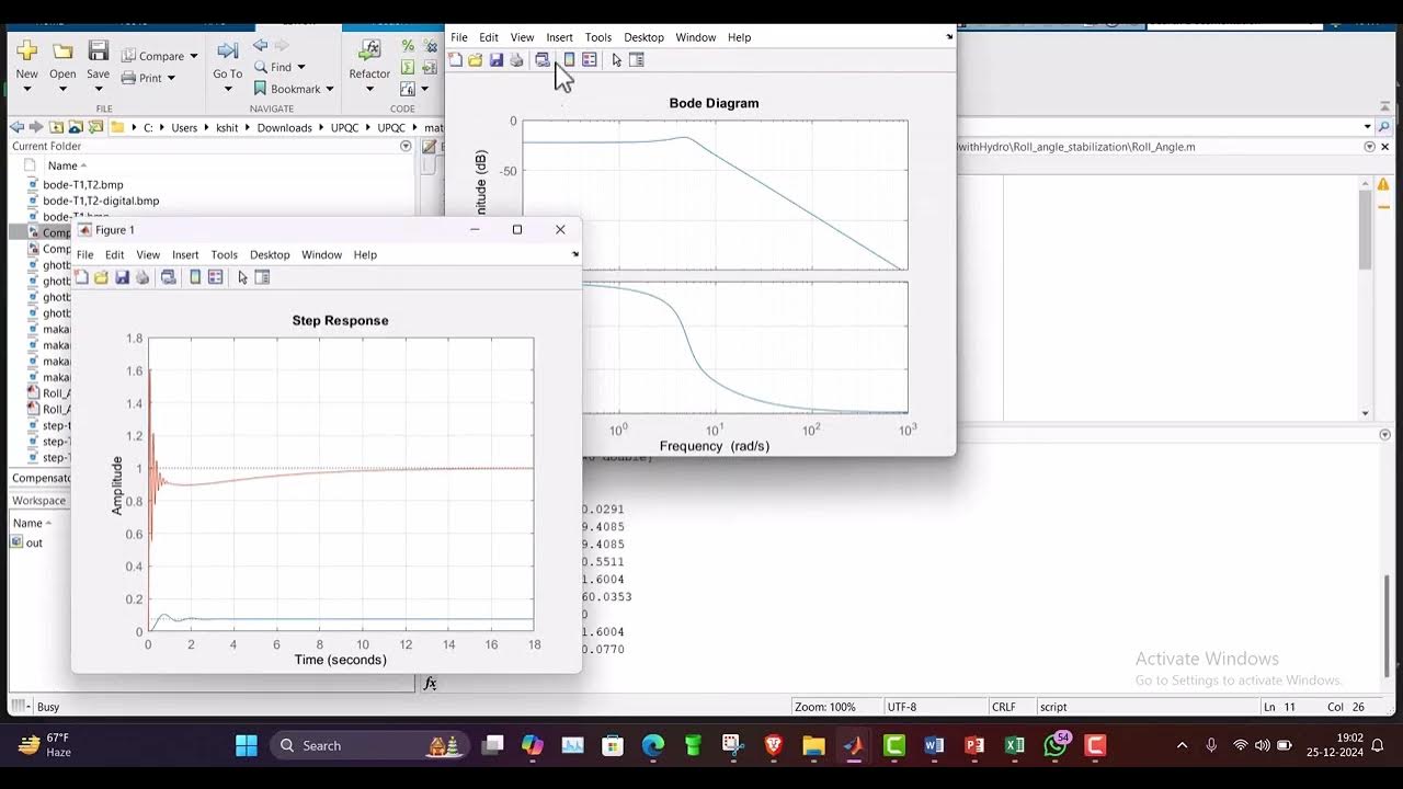 Roll angle stabilization using MATLAB Simulink | Control system project | MATLAB Solutions# ...