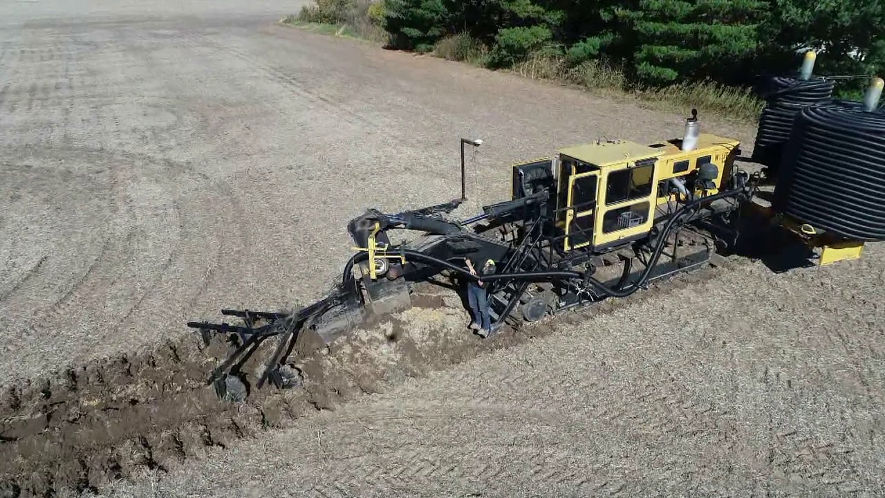 Tile Plow Lukow farm - Oct 29, 2018 - YouTube