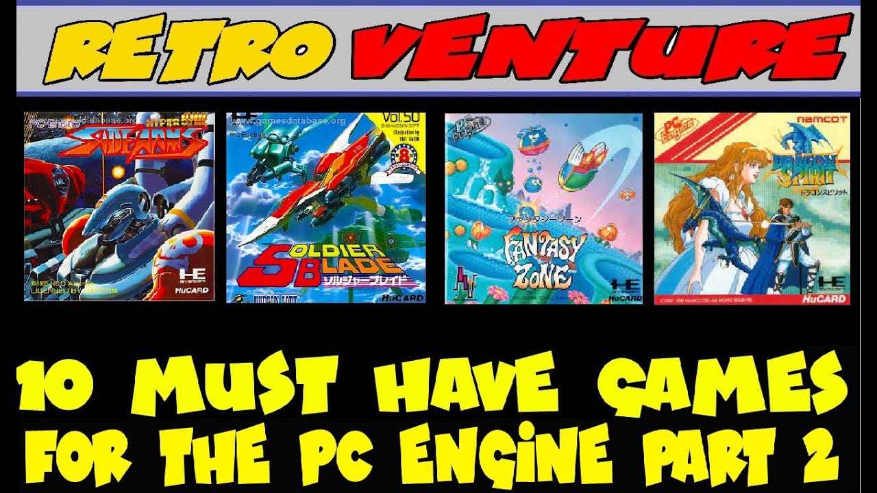 10 must have games for the PC Engine part 2 RetroVentureUK - YouTube