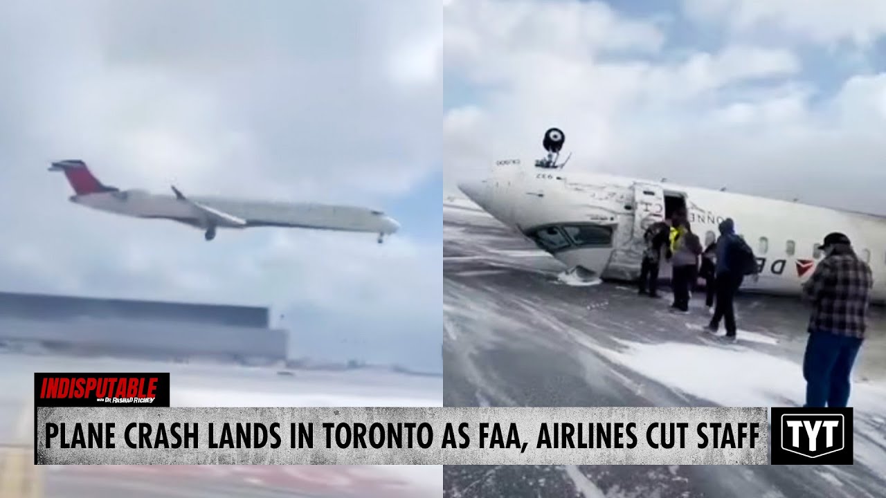 WATCH: Plane FLIPS OVER While Landing, Air Travel Fears Ramp Up With ...
