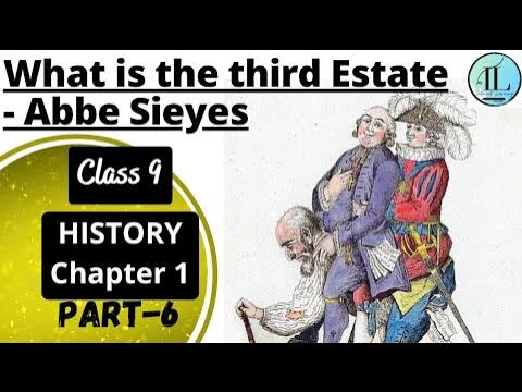 What is the third Estate - Abbe Sieyes | French Revolution | Class 9 ...