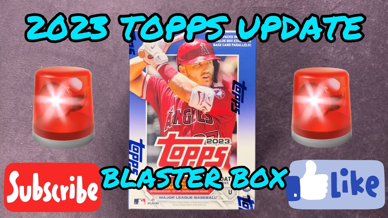 🔥 2023 Topps Update Blaster Box! Rookie Parallel Hits! Are You Buying ...