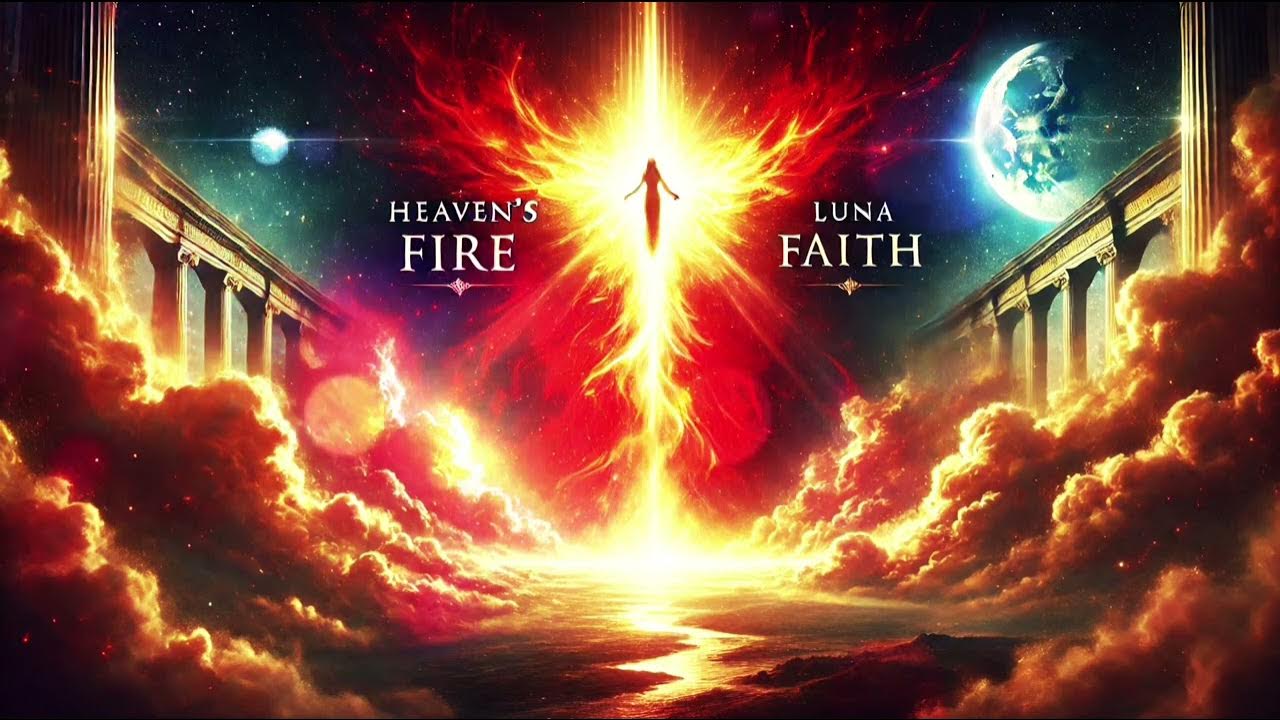 🔥 HEAVEN'S FIRE – Luna Faith | Inspirational Christian Music 🕊️ - YouTube