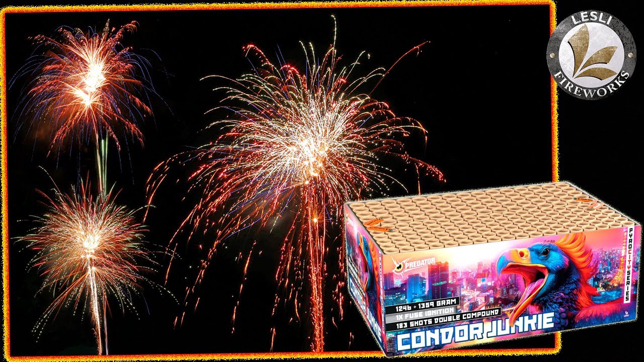 Lesli Fireworks - Condor Junkie | 183 Schuss Mixed Effekt Compound 💥🔥 ...