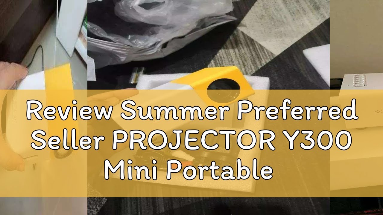 Review Summer Preferred Seller PROJECTOR Y300 Mini Portable Projector ...