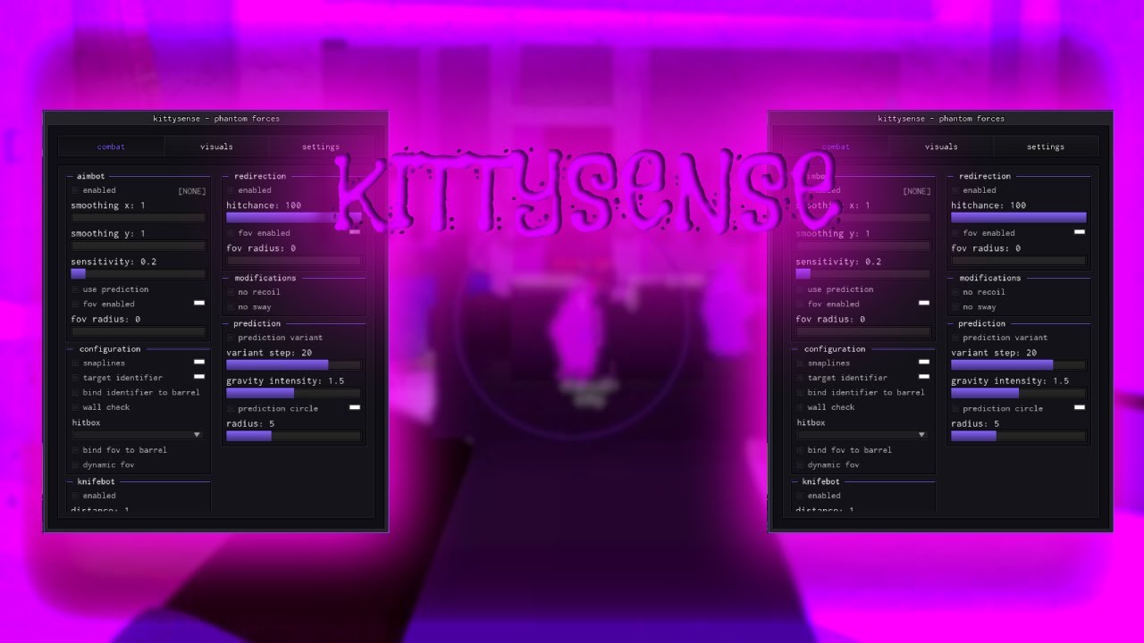 legit cheating on Phantom forces w kitty sense (best script) - YouTube
