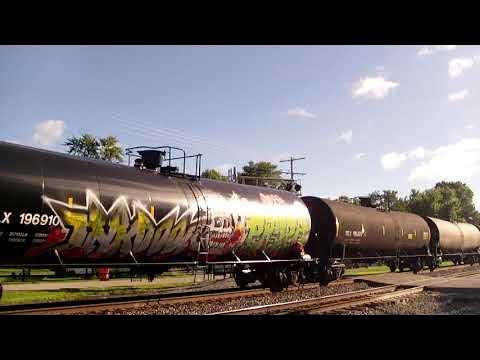 NS 65T @ CLYMERS, IN 6 30 24 NS 1143 NS 4121 - YouTube