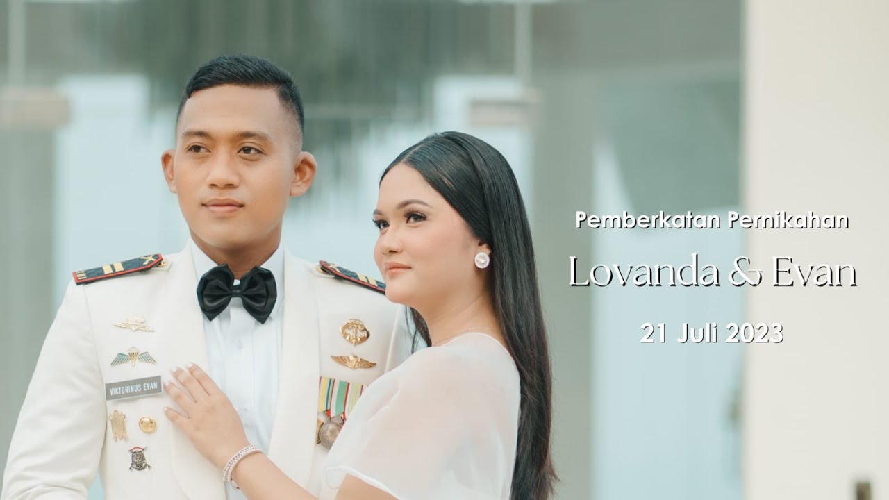 Ibadah Pemberkatan Pernikahan Lovanda Sebayang & Viktorinus Evan - YouTube