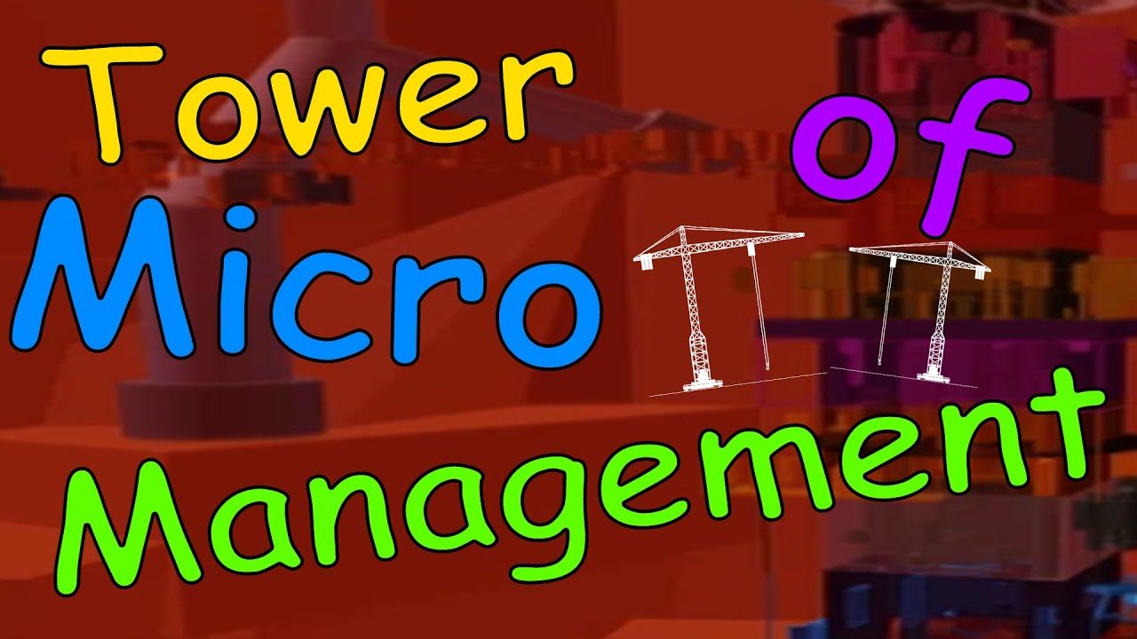 [TERRIFYING] Tower of Micro Management (Jtoh) - YouTube