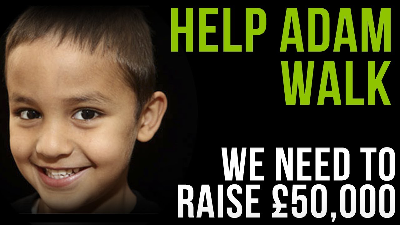 Help Adam Walk "4 Year Old w/ Diplegic Cerebral Palsy" | Chaos - YouTube