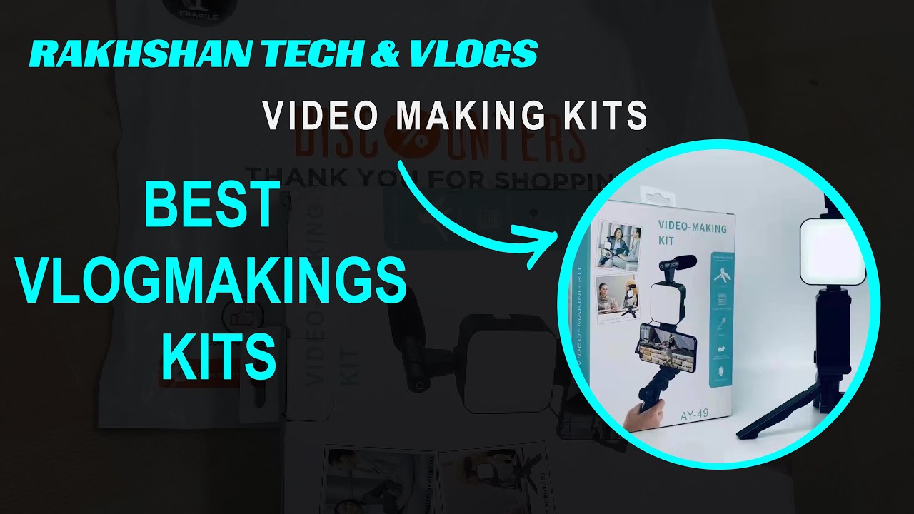 Unboxing + Review |My First Vlog | Best Vlogmaking Kits - YouTube