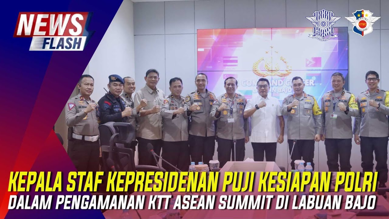 KEPALA STAF KEPRESIDENAN PUJI KESIAPAN POLRI DALAM PENGAMANAN KTT ASEAN ...