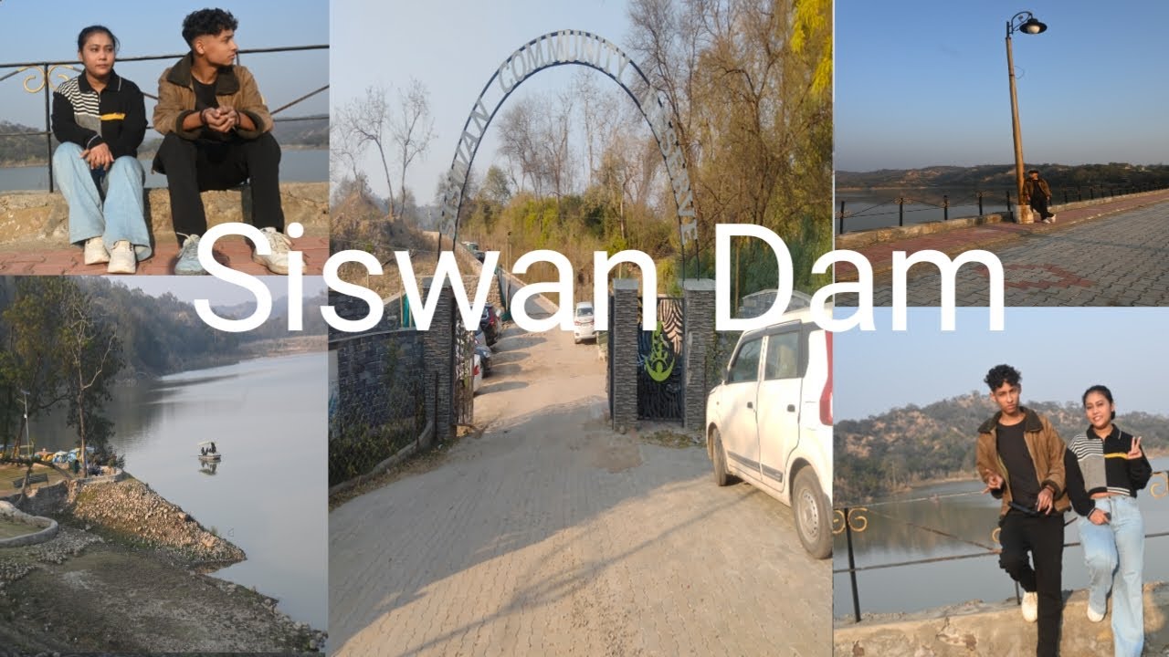 Siswan Dam | Near Chandigarh | Boating | Treakking | Camping - YouTube