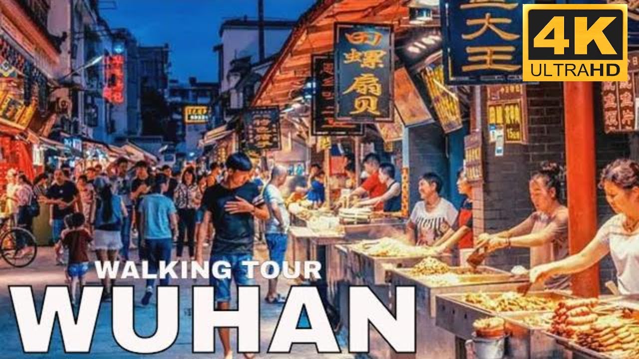 Wuhan 4K Walking Tour | Optics Valley - Yellow Crane Tower | What’s ...