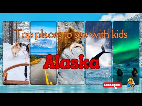 Top places to see with kids in ALASKA (Tiny tourist) #alaska #usa #travel #kidstravellers