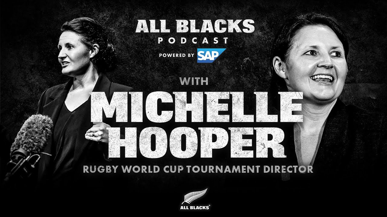 All Blacks Podcast: Rugby World Cup Tournament Director Michelle Hooper ...