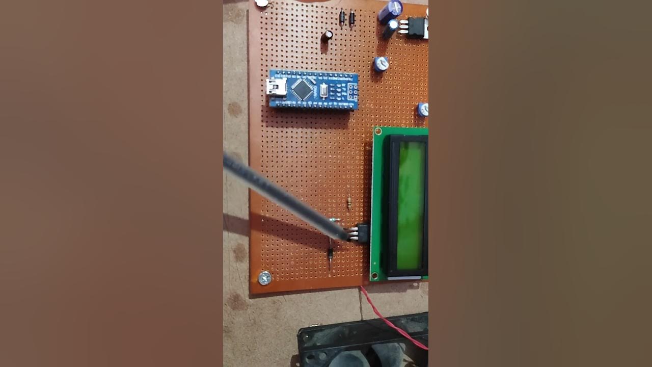 Speed control of dc motor using ARDUINO NANO - YouTube