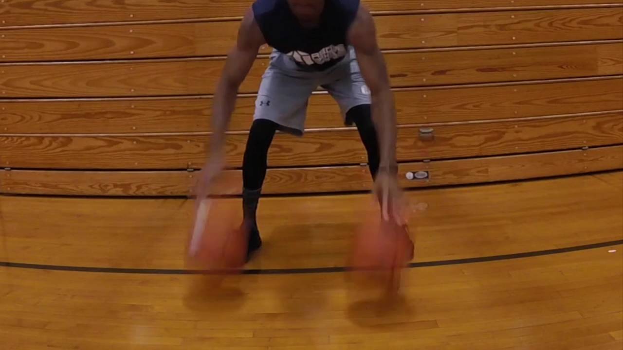 Behind the Back Two Ball Dribbling [Above Max Basketball] - YouTube