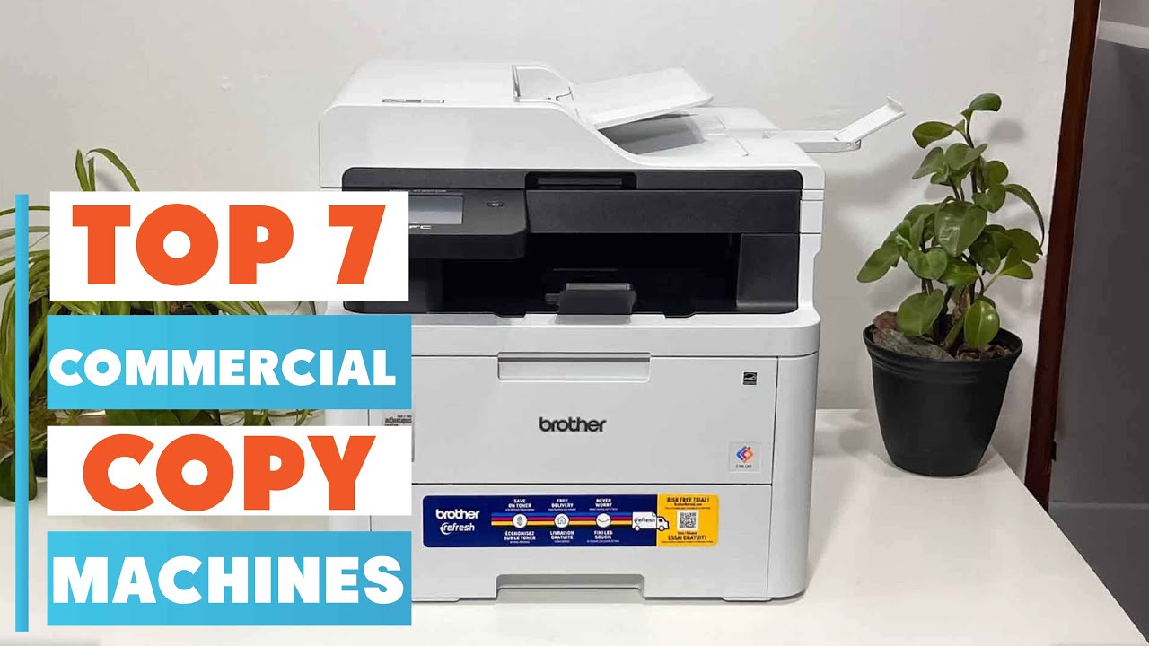 Top 7 Best Commercial Copy Machines for Small & Large Businesses - YouTube
