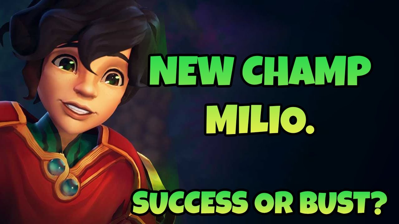 Can the NEW SUPPORT MILIO CARRY a game of League Of Legends? Find out ...