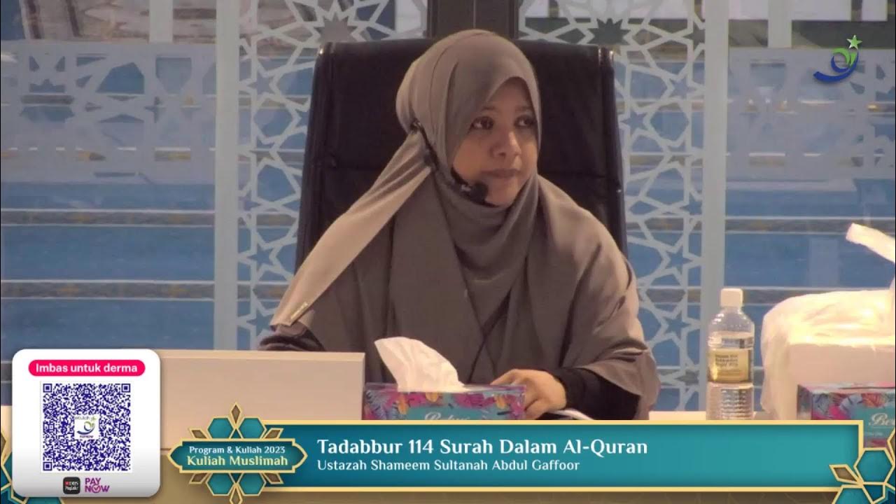 Tadabbur 114 Surah Dalam Al Quran 7 November 2023
