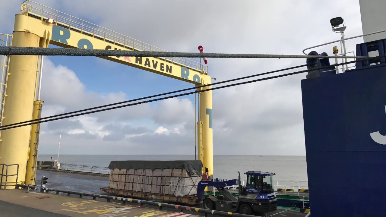 DFDS Germany Immingham/Cuxhaven & v. v. Ro/Ro-Freight-Ferry Route Liner ...