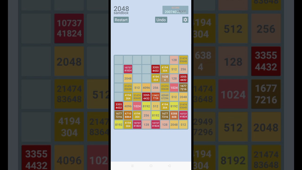 2048 Sandbox