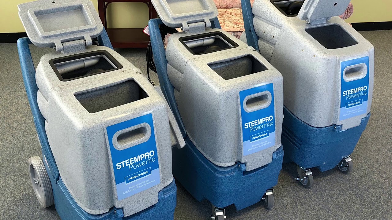 Prochem Steempro range - YouTube