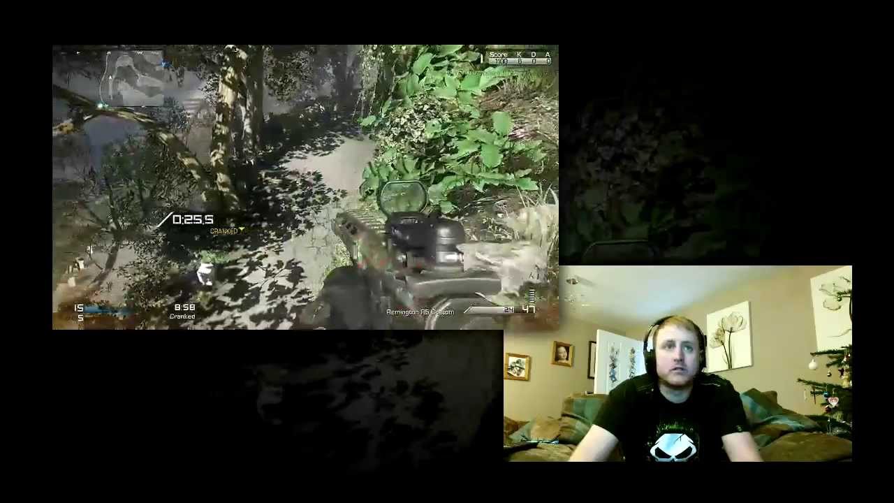 Call of Duty Ghosts Multiplayer Gameplay Cranked picture in picture - YouTube