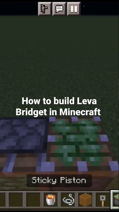 how to build Leva Bridget in Minecraft - YouTube