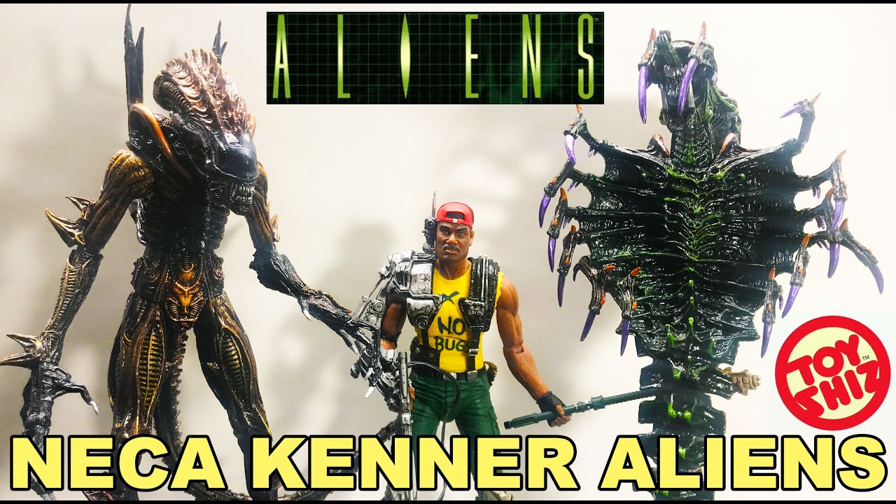 NECA TOYS Kenner Aliens Series, SCORPION, SNAKE and APONE - YouTube