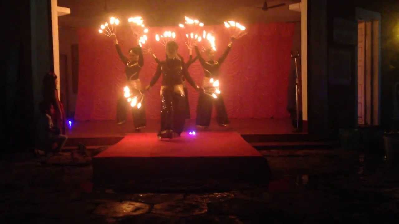 Jiya Jale... Fire & light, contemporary dance performance - YouTube
