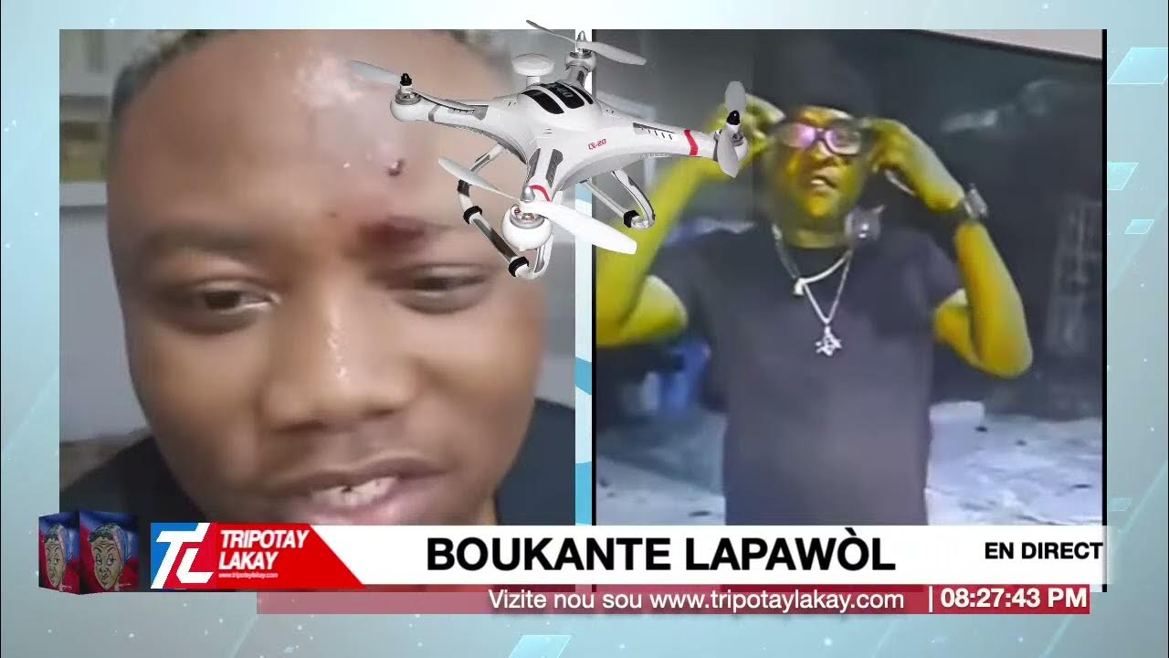 Guerrier Henri reyaji sou kijan lapolis lage bom ak drone 🛰 sou Izolan ak BBQ Viv ansanm ak dro ...