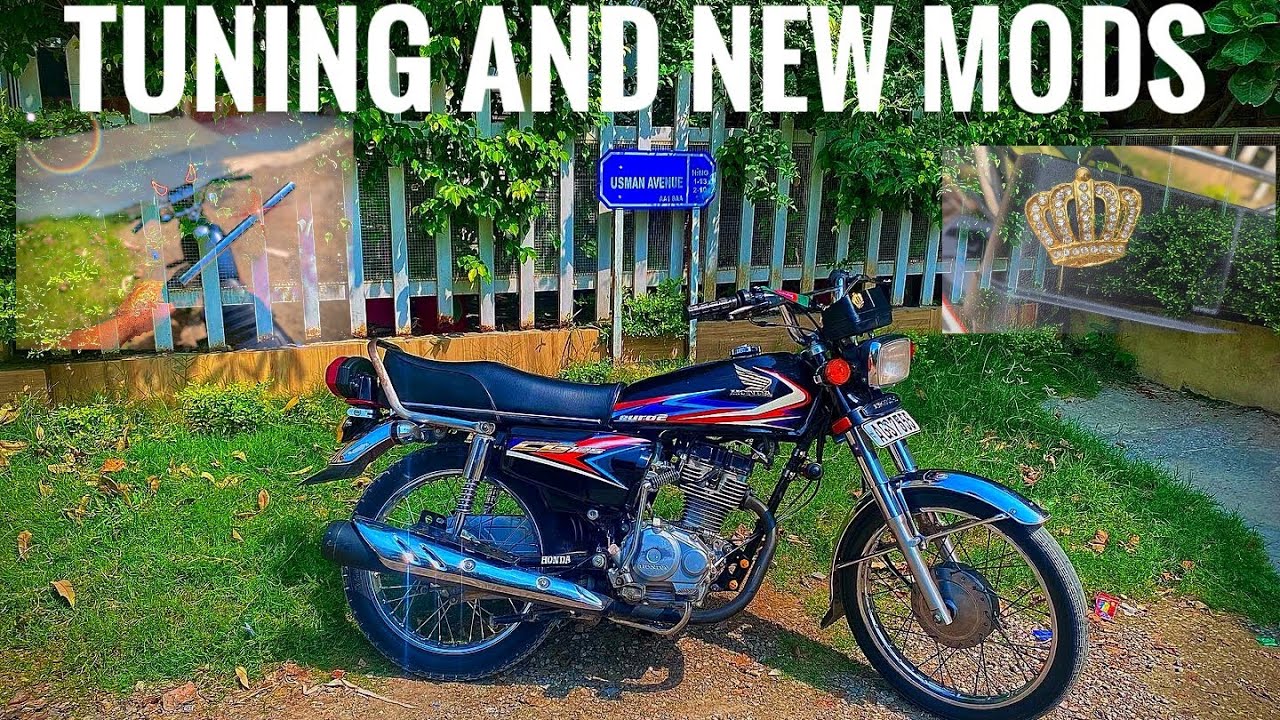 Tuning of My Honda CG 125 || We made new Modifications || Honda CG 125 ...