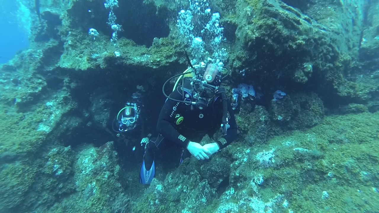 Diving at La Restinga - El Hierro Canary Islands - YouTube