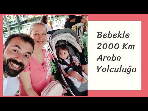 5 Aylık Bebekle Antalya'dan Samsun'a Araba Yolculuğu 🔥 Deniz ile Vlog👼