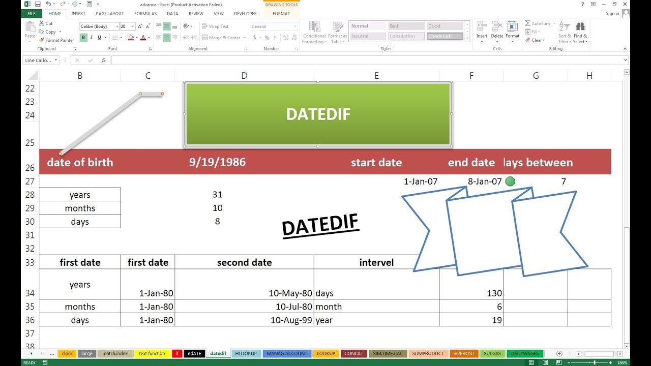 208 How To Use Days360 And Dated If Function Use In Excel Hindi YouTube 208-how-to-use-days360-and-dated-if-function-use-in-excel-hindi-youtube